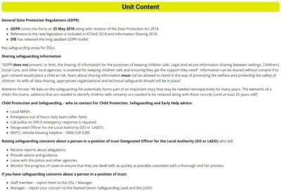 Designated and Senior Safeguarding Lead in a Sporting Organisation ...